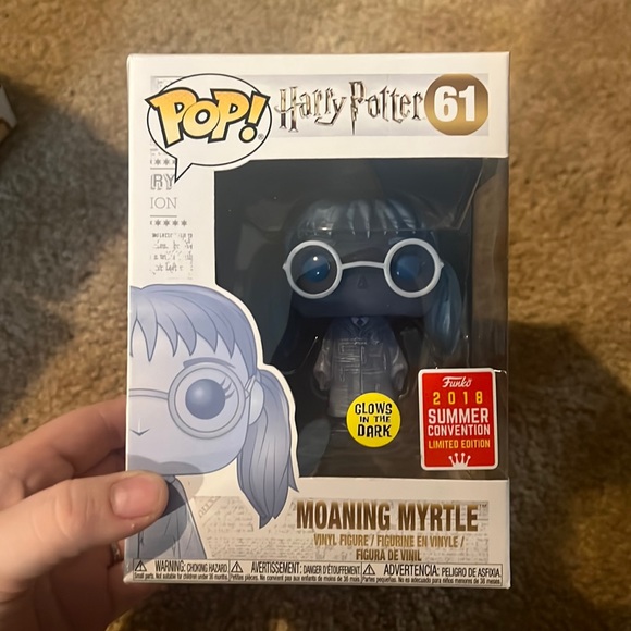 Other | Moaning Myrtle 218 Summer Convention Limited Edition Glow In ...